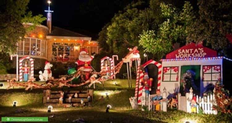 Ivanhoe Christmas Lights Map and Lists: The Boulevard Display ...
