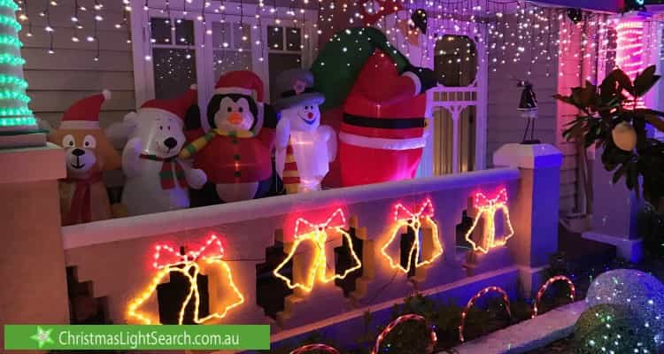 Preston Christmas Lights Map and Lists: 13 Tennyson Avenue Display ...