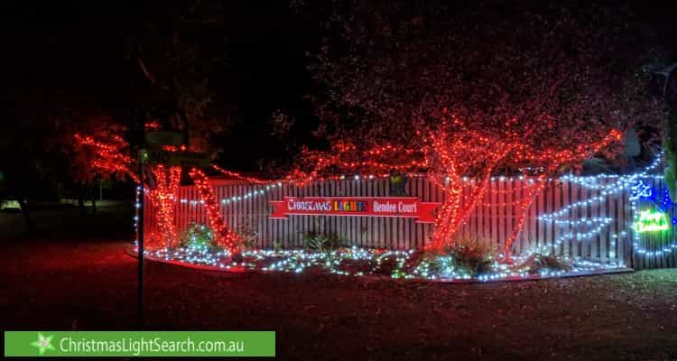 Narangba Christmas Lights Map and Lists: Bendee Court Display ...