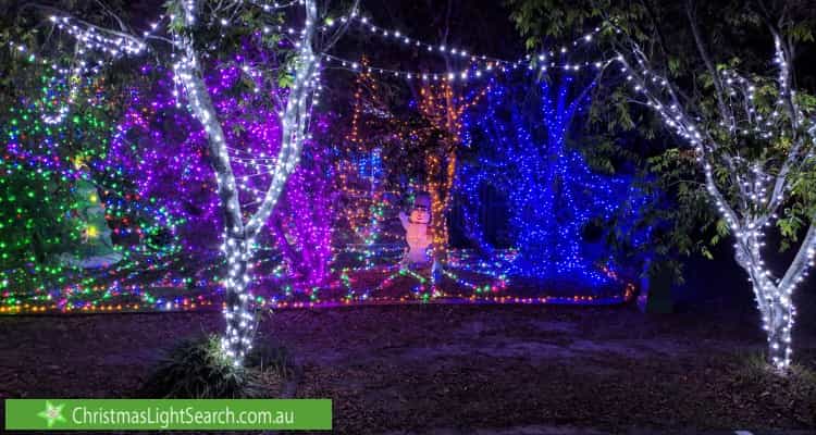 Narangba Christmas Lights Map and Lists: Bendee Court Display ...