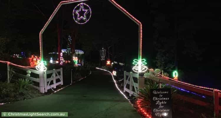 Chevallum Christmas Lights Map and Lists: 347 Chevallum Road Display ...