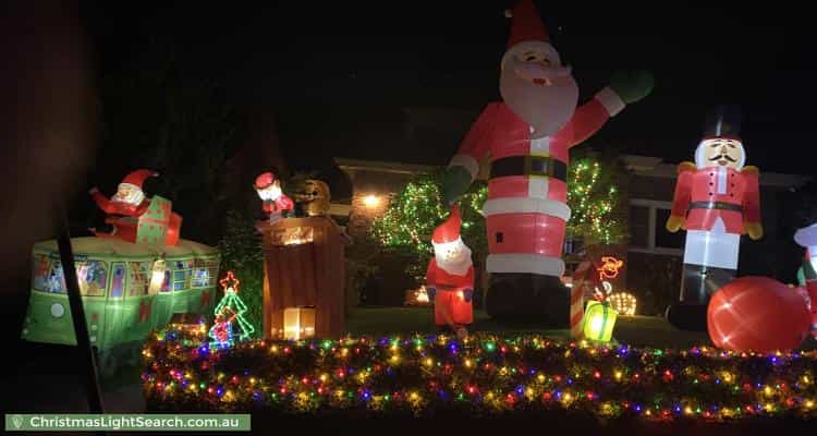 Ivanhoe Christmas Lights Map and Lists: 45 Thoresby Grove Display ...