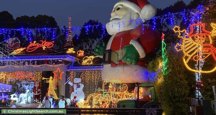 Croydon Christmas Lights Map and Lists: 50 Kincumber Drive Display ...