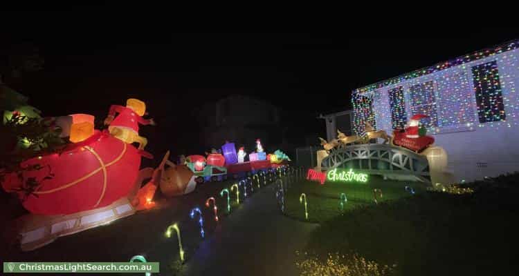 St Ives Christmas Lights Map and Lists: 26 Nicholson Avenue Display ...