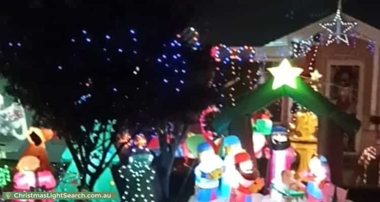 Carramar Christmas Lights Map and Lists: 42 Kippilaw Loop Display ...