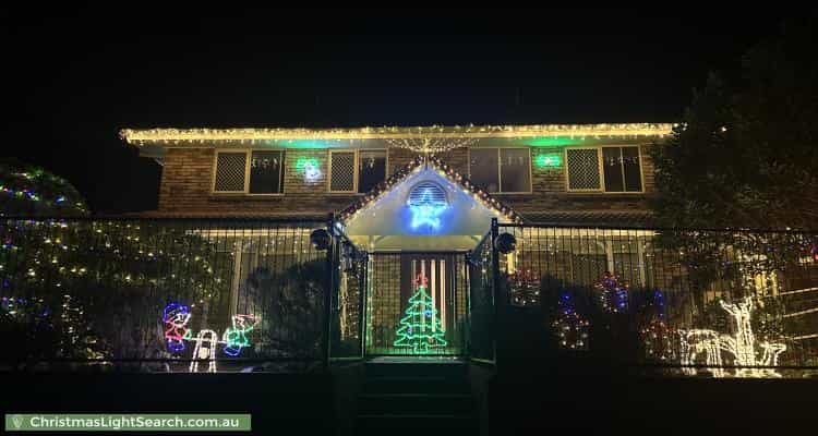 Calamvale Christmas Lights Map and Lists: 1 Pinecroft Close Display ...