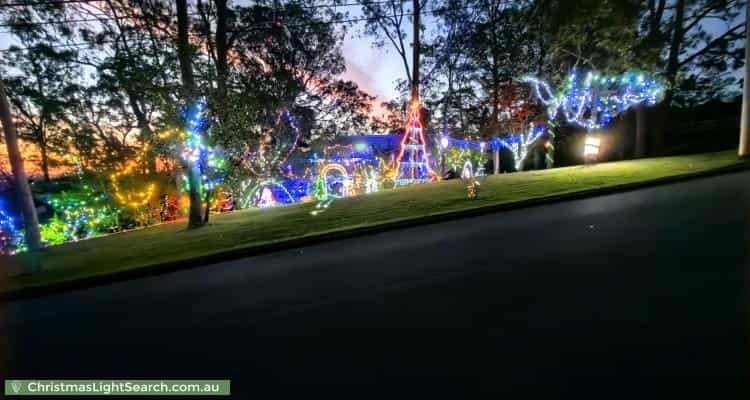 Cornubia Christmas Lights Map and Lists: Penelope Drive Display ...