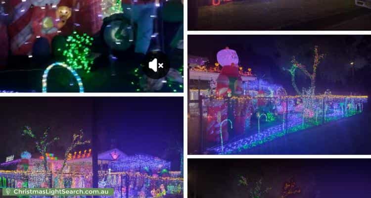 Calamvale Christmas Lights Map and Lists: Vincent Street Display ...