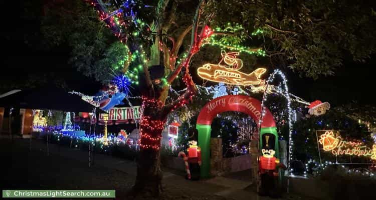 Birrong Christmas Lights Map and Lists: 17 Stephenson Street Display ...