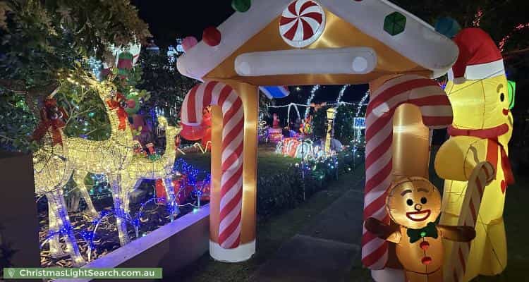 Birrong Christmas Lights Map and Lists: 17 Stephenson Street Display ...