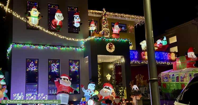 Epping Christmas Lights Map and Lists: 3 Lochaber Place Display ...