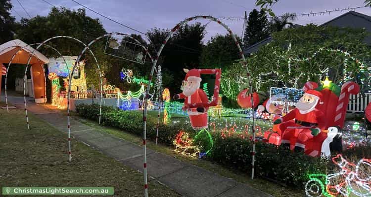 Birrong Christmas Lights Map and Lists: 17 Stephenson Street Display ...