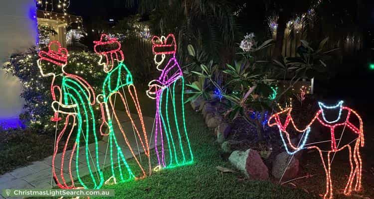 Calamvale Christmas Lights Map and Lists: 6 Scarlet Oak Place Display ...