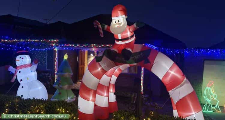 Peakhurst Christmas Lights Map and Lists: 2 Meadowland Road Display ...
