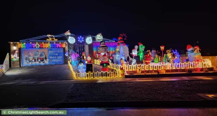 Kialla Christmas Lights Map and Lists: 2 Wanderers Lane Display ...
