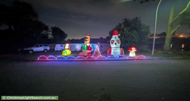 Leeming Christmas Lights Map and Lists: 10 Nigel Court Display ...