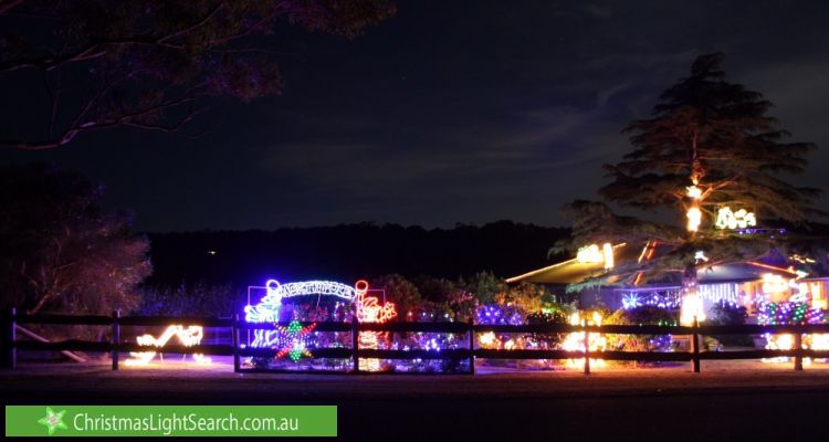Red Hill South Christmas Lights Map and Lists: 42 Paringa Road Display ...