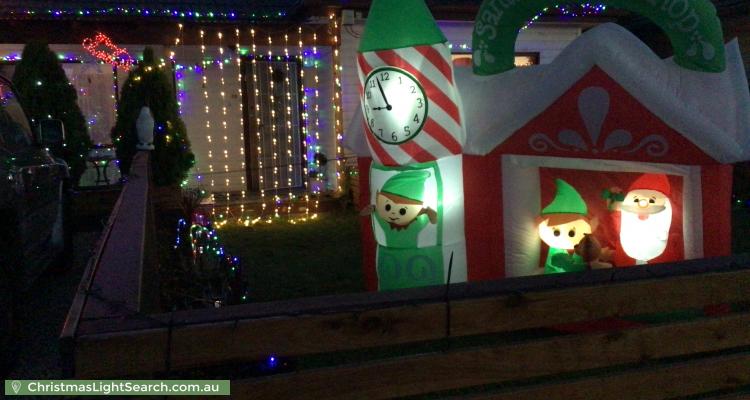 Fawkner Christmas Lights Map and Lists: 12 Dowling Street Display ...