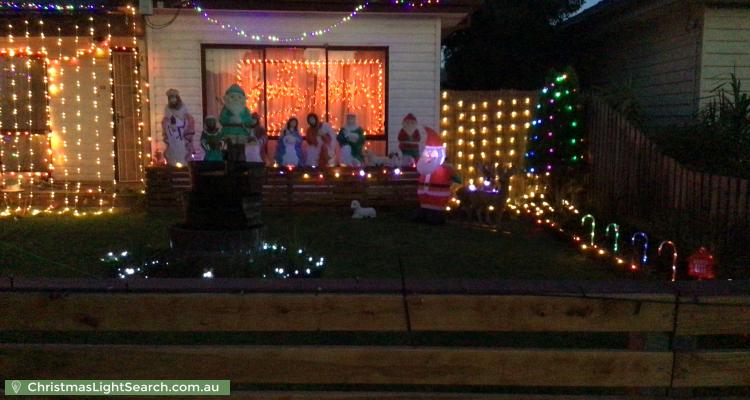 Fawkner Christmas Lights Map and Lists: 12 Dowling Street Display ...