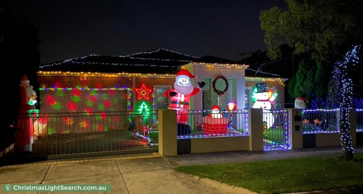 Pascoe Vale South Christmas Lights Map and Lists: 24 Heliopolis Street ...