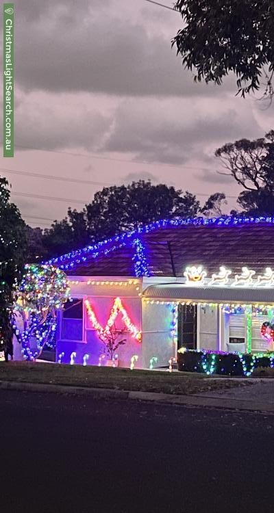 Kirrawee Christmas Lights Map and Lists: 6 Hotham Road Display ...