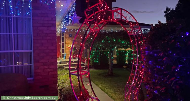 Doncaster East Christmas Lights Map and Lists: Paltarra Court Display ...