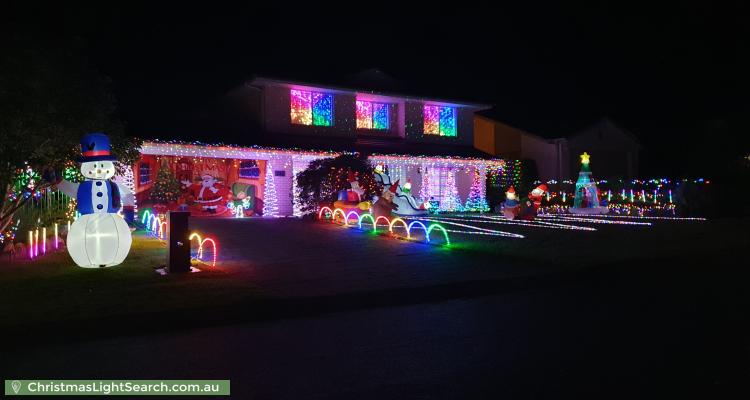 North Nowra Christmas Lights Map and Lists: 242 Yurunga Drive Display ...