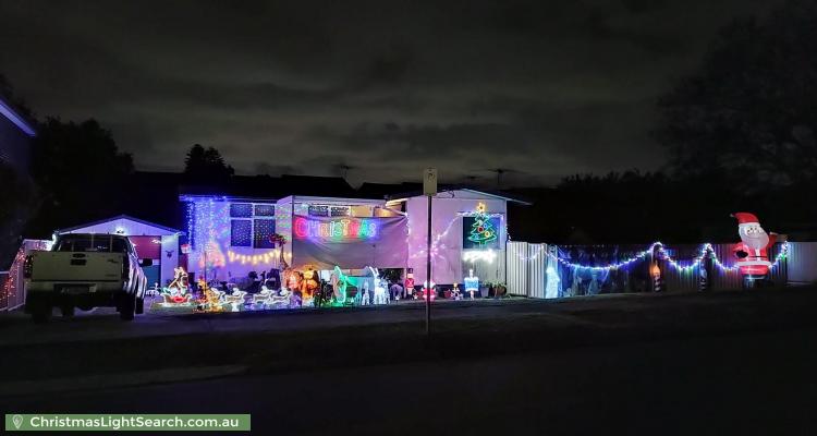 Revesby Heights Christmas Lights Map and Lists: 8 Edinburgh Drive ...