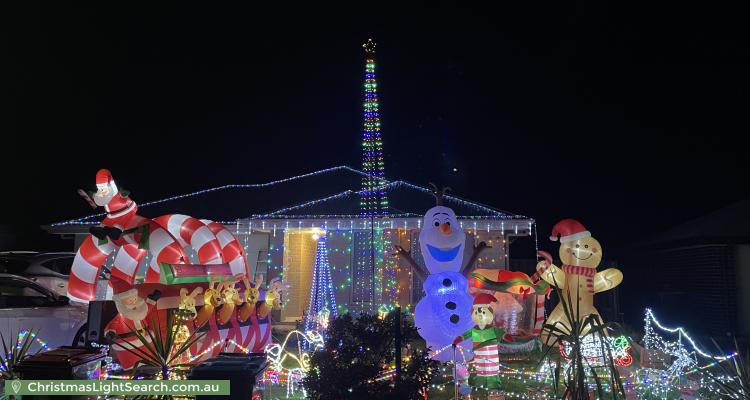 Strathalbyn Christmas Lights Map and Lists: 4 Martin Place Display ...
