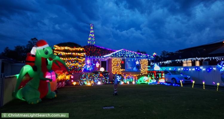Milperra Christmas Lights Map and Lists: 15 Whittle Avenue Display ...