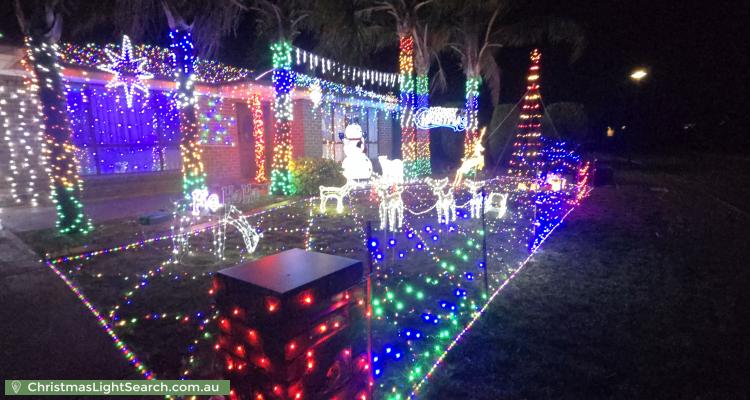 Blakeview Christmas Lights Map and Lists: 35 Toorak Drive Display ...