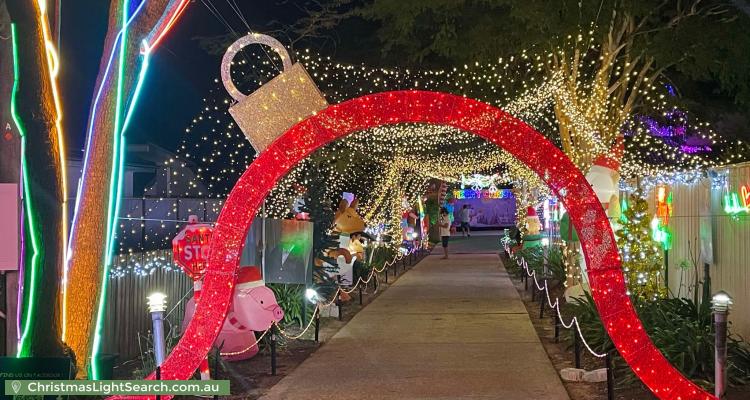 Calamvale Christmas Lights Map and Lists: 211 Benhiam Street Display ...