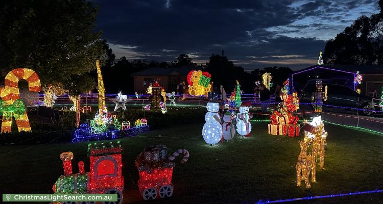 Nyora Christmas Lights Map and Lists: Hatchs Road Display - Christmas ...