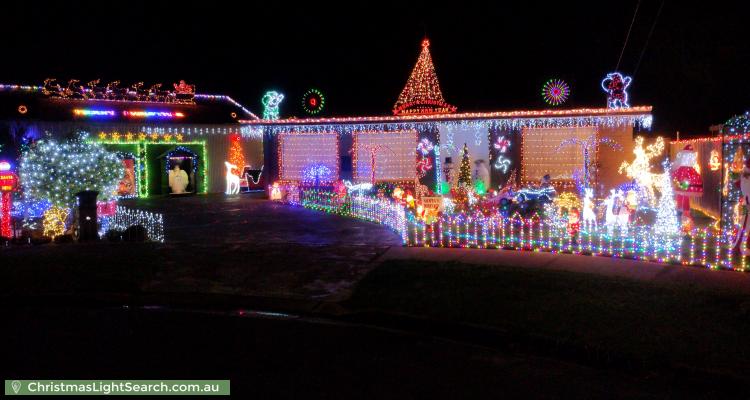 Saint Albans Park Christmas Lights Map and Lists: 14 Pinder Court ...
