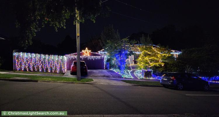 Bayswater Christmas Lights Map and Lists: 13 Carramar Court Display ...