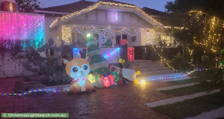 Wembley Christmas Lights Map and Lists: Nanson Street Display ...