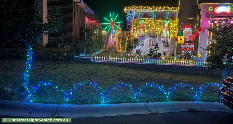 Oran Park Christmas Lights Map and Lists: 42 Loveday Street Display ...