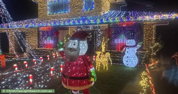 Wishart Christmas Lights Map and Lists: 40 Catania Street South Display ...