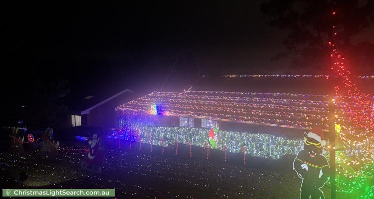Emu Heights Christmas Lights Map and Lists: 72 Wedmore Road Display ...