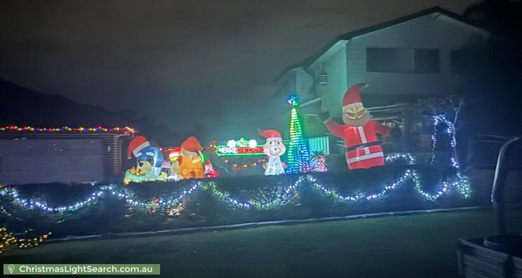 Guildford Christmas Lights Map and Lists: 4 Mera Street Display ...